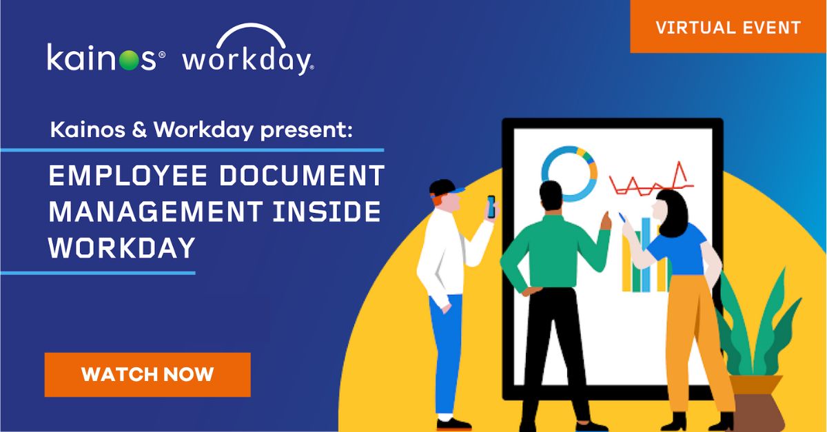 Kainos & Workday Presents: Webinar Employee Document Management Inside ...