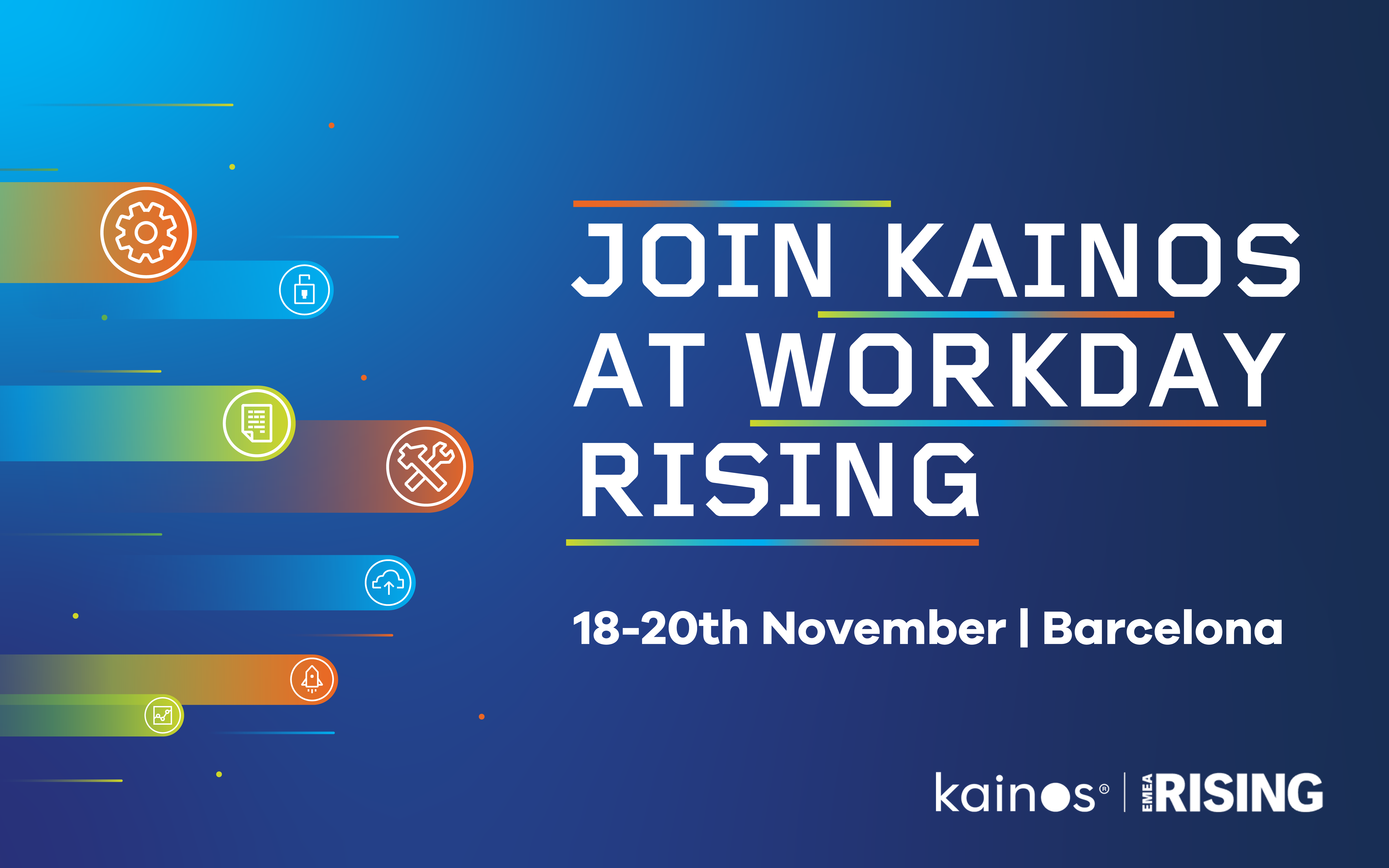 Kainos at Workday Rising 2025 – Platinum Sponsor Announcement