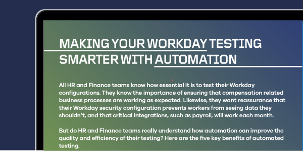 The 5 key benefits of automated testing