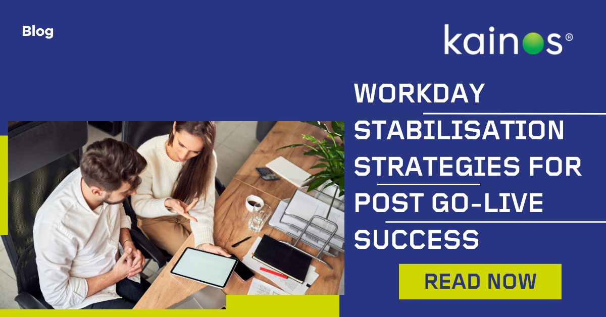 Workday stabilisation strategies for post go-live success