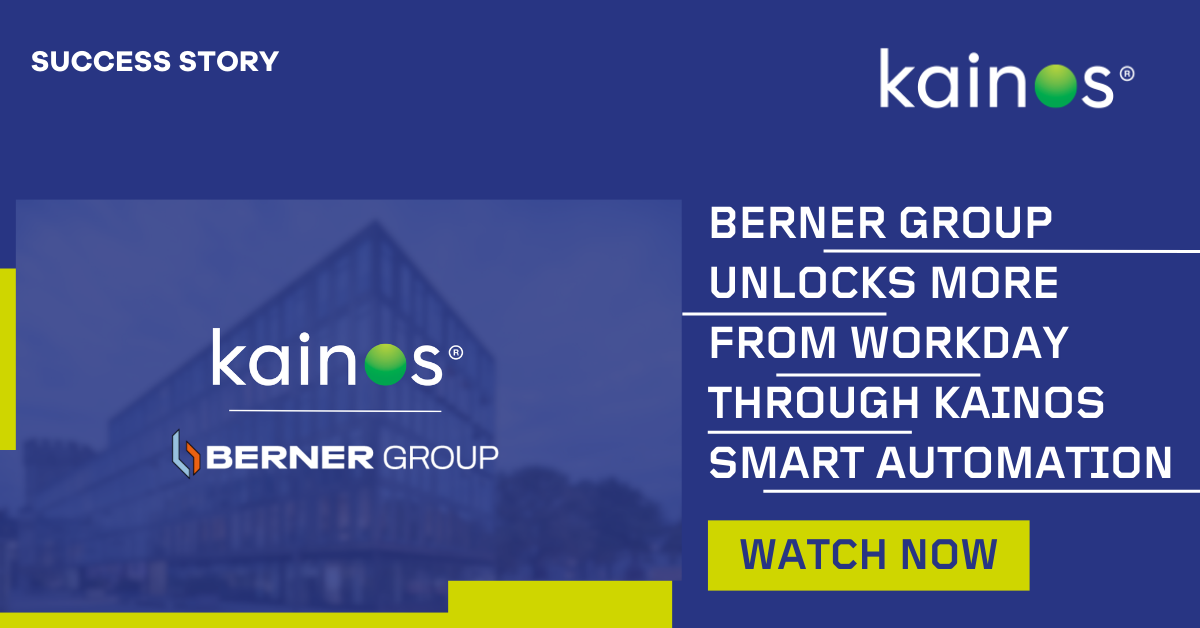 BERNER Group unlocks value from Workday with Kainos