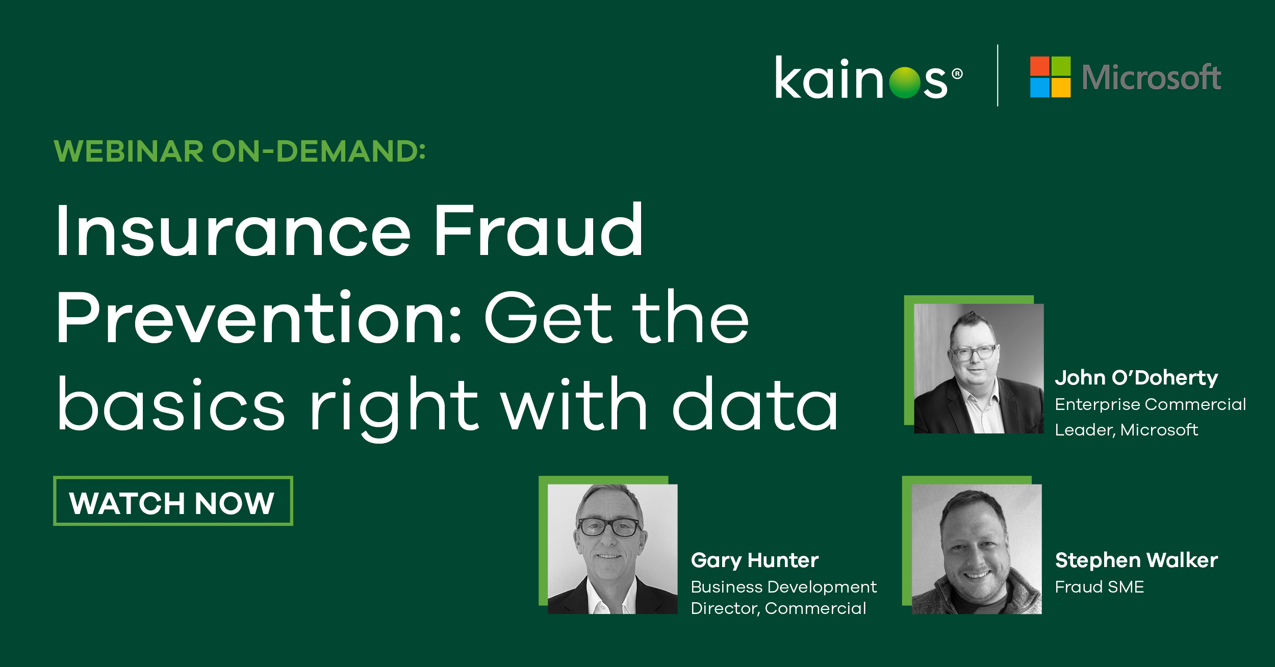 Insurance Fraud Prevention: Get the basics right with data
