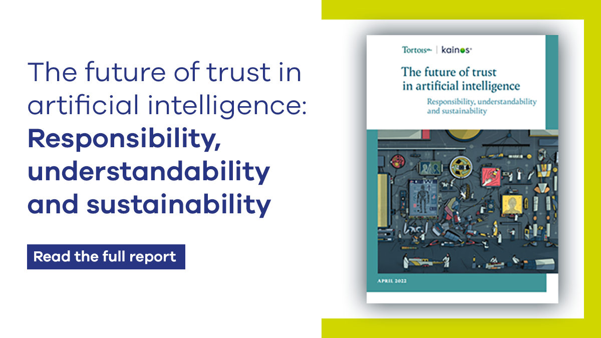 The future of trust in artificial intelligence