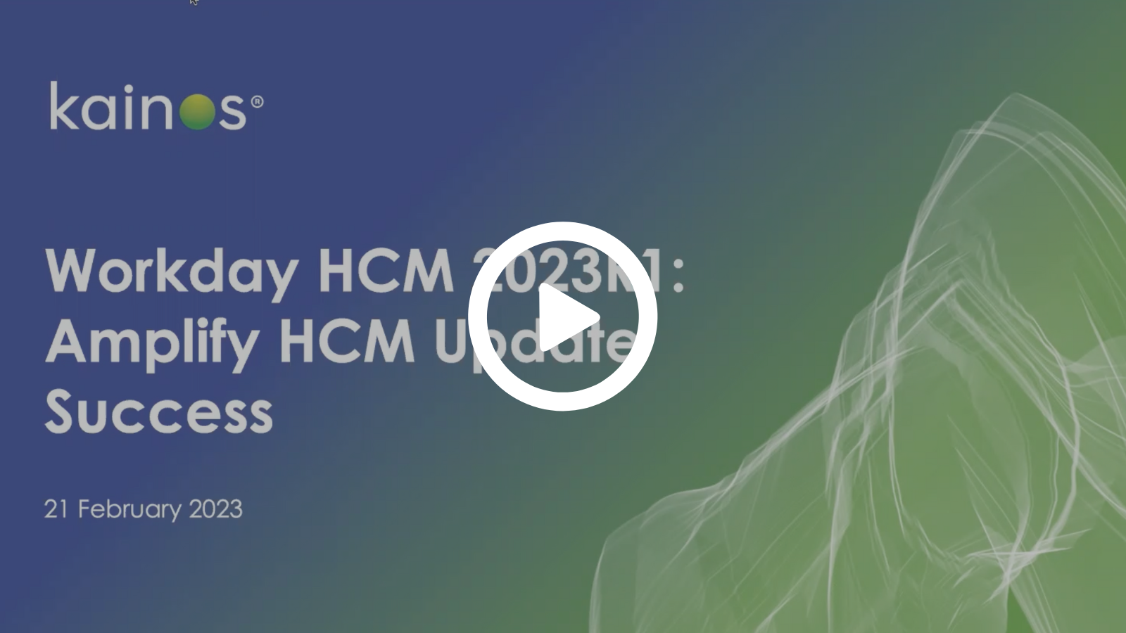 Workday 2023 R1: Amplify HCM Update Success