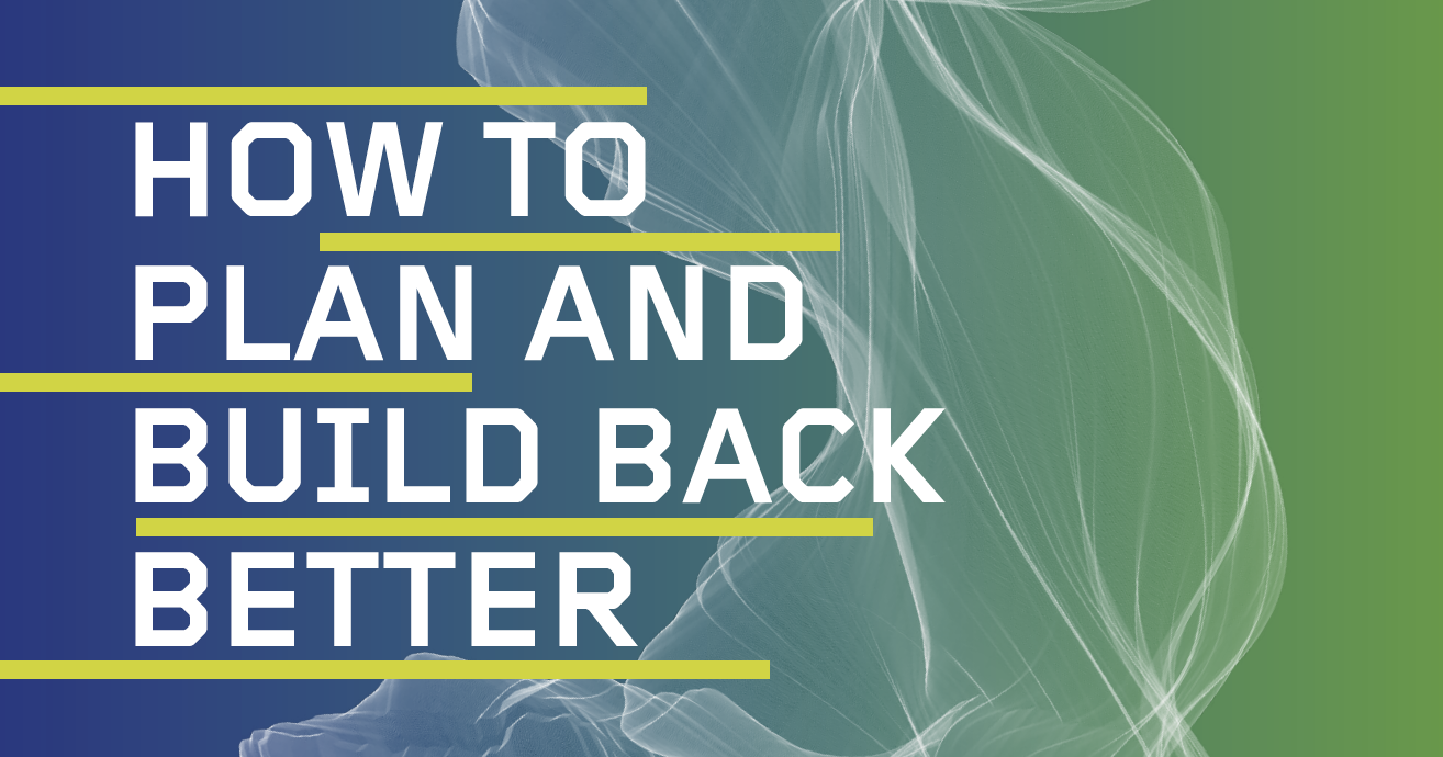 AP eBook: How to Plan and Build Back Better